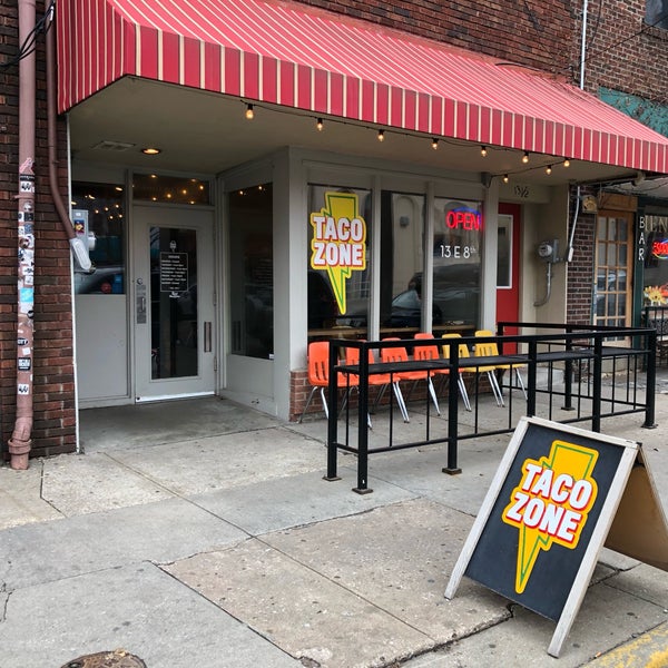 Taco Zone - 13 E 8th St