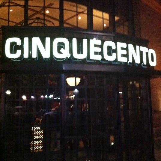 Cinquecento - Italian Restaurant in Boston