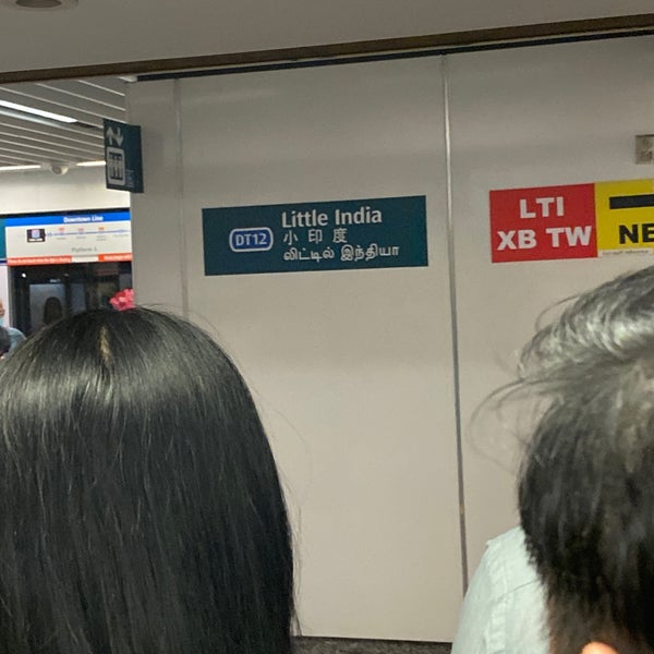 Little India MRT Interchange (NE7/DT12) - Metro Station in Little India
