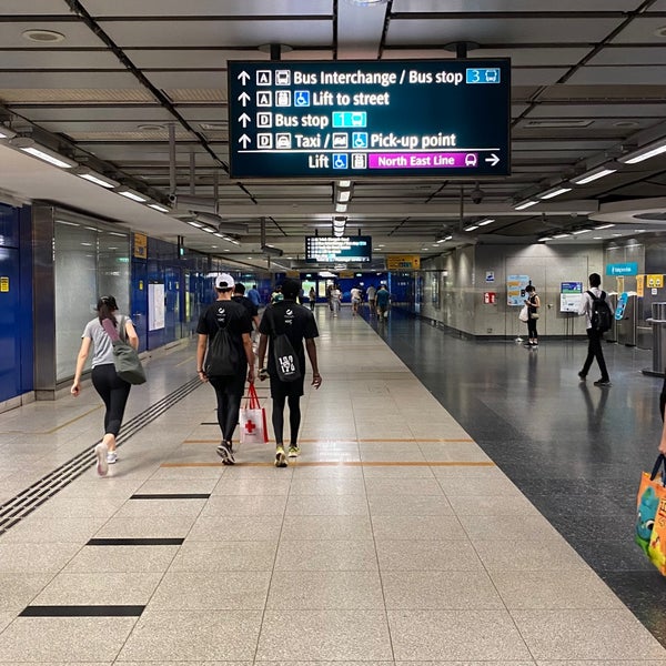 Harbourfront Mrt Station Exit Clipart