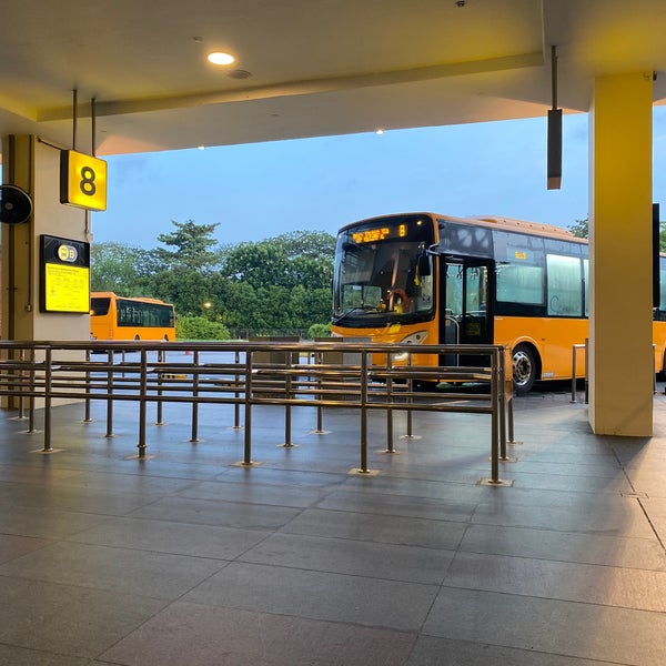 Beach Station Transfer Hub - Bus Station in Sentosa Island