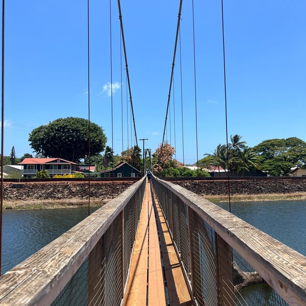 Hanapepe Swinging Bridge - Bridge