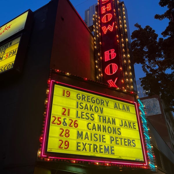 The Showbox - Rock Club in Pike Place