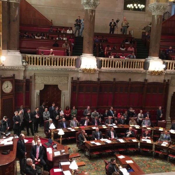 New York State Senate Chamber - Capitol Building in Albany