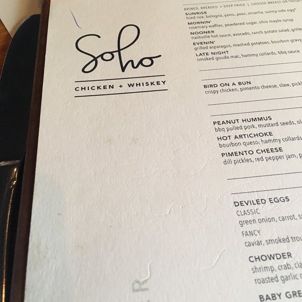 soho chicken + whiskey - Ohio City - 42 tips from 1447 visitors