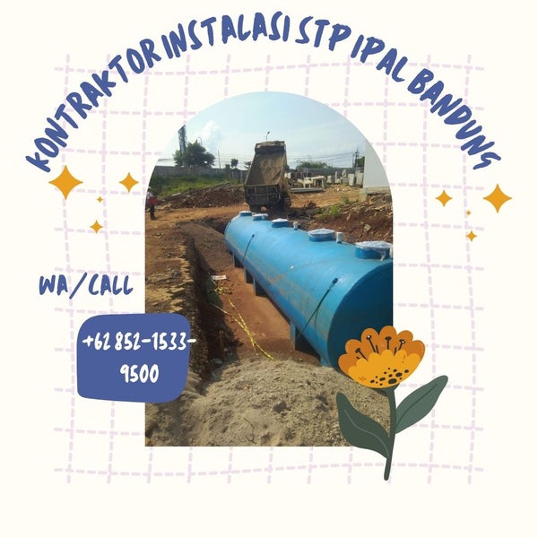Kontraktor Instalasi STP IPAL Bandung