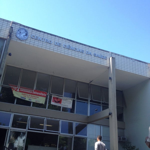 Centro de Ciências da Saúde (CCS) - Faculdade de Ciências em Cidade ...