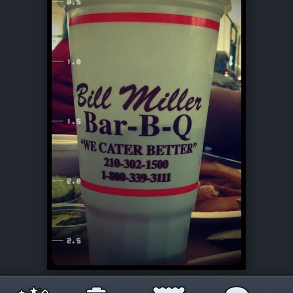 Bill Miller Bar-B-Q - San Antonio, TX
