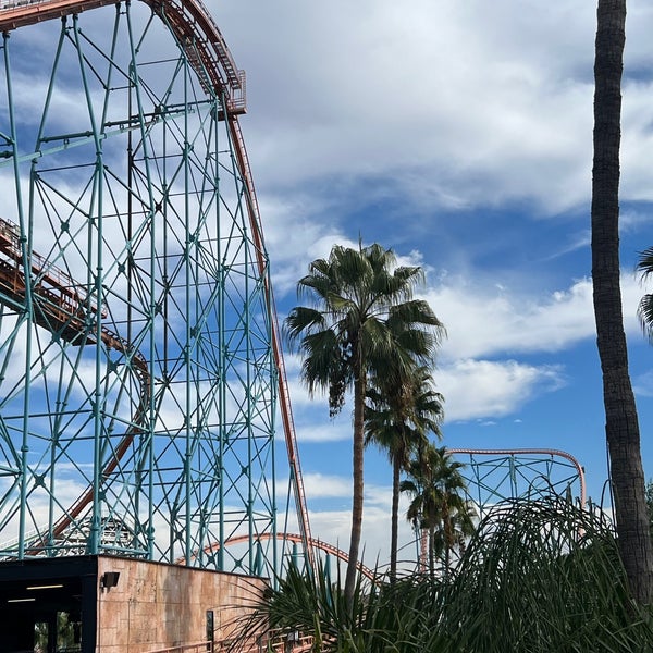 Goliath Roller Coaster Drop