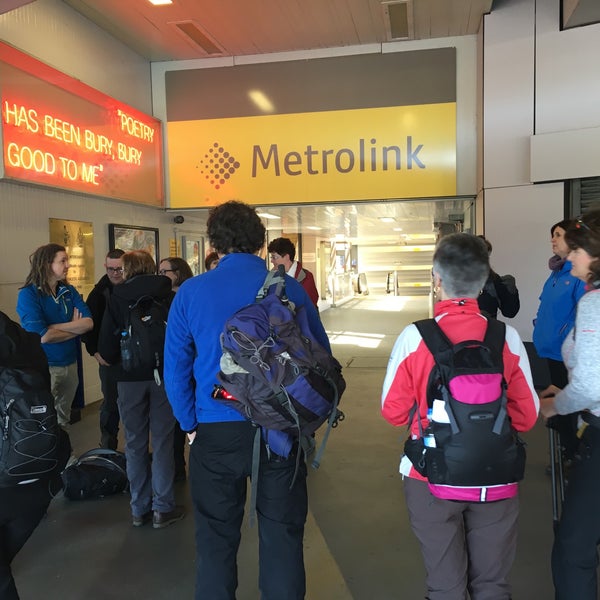 Bury Metrolink Station - Tram Station