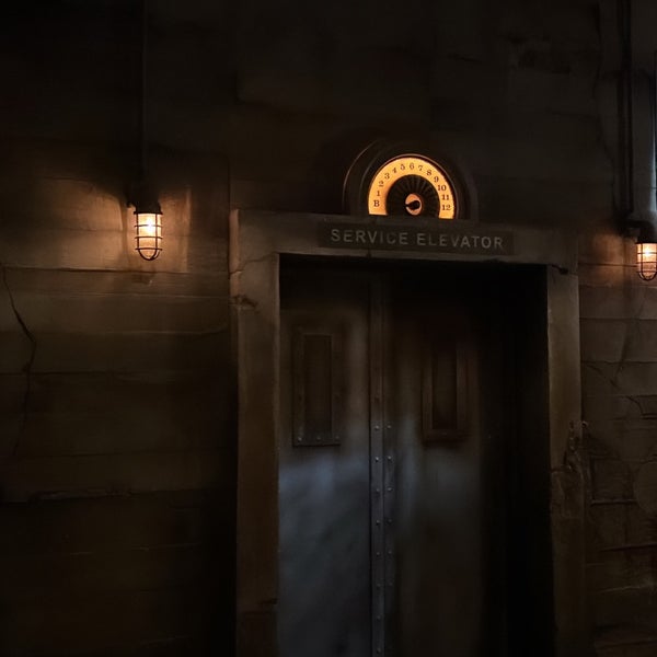 Tower Of Terror Inside Elevator