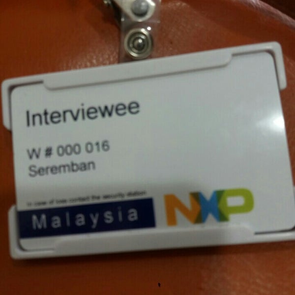 nxp semiconductors (M) sdn bhd - Seremban, Negeri Sembilan