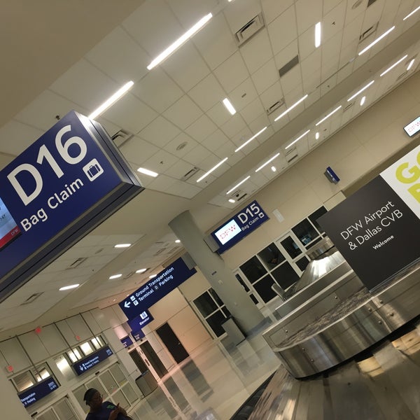 Bag Claim D15/D16 - DFW Airport, TX