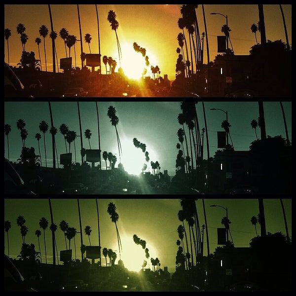 Sunset Blvd & Cahuenga Blvd - Intersection in Los Angeles
