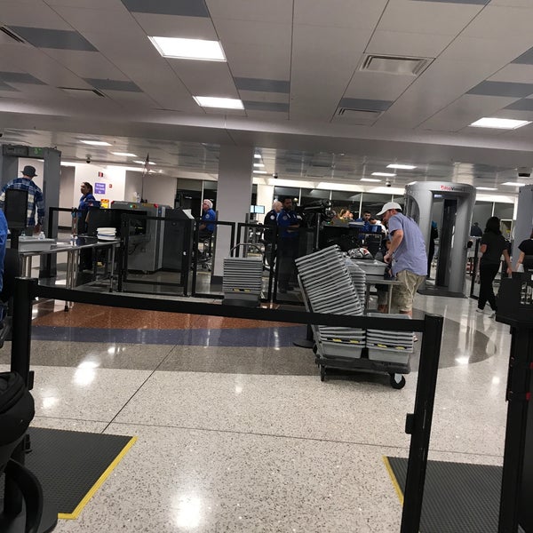 TSA Security - Airport Gate