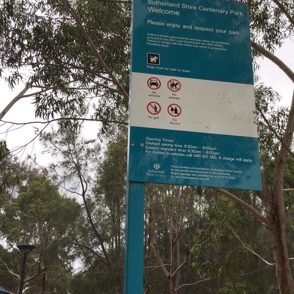 Sutherland Shire Centenary Park - Miranda, NSW