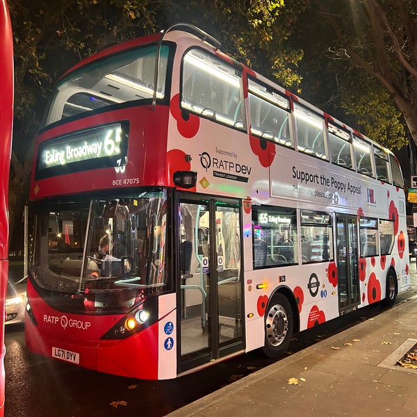 TfL Bus 65 - Bus Line in Brentford