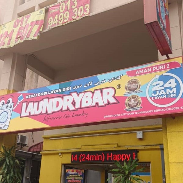 LaundryBar Self Service Laundry Desa Aman Puri 2 - 3, Kepong, 13A ...