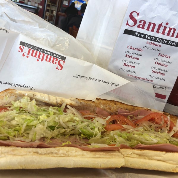 Santini's New York Style Deli - 46950 Community Plz #115