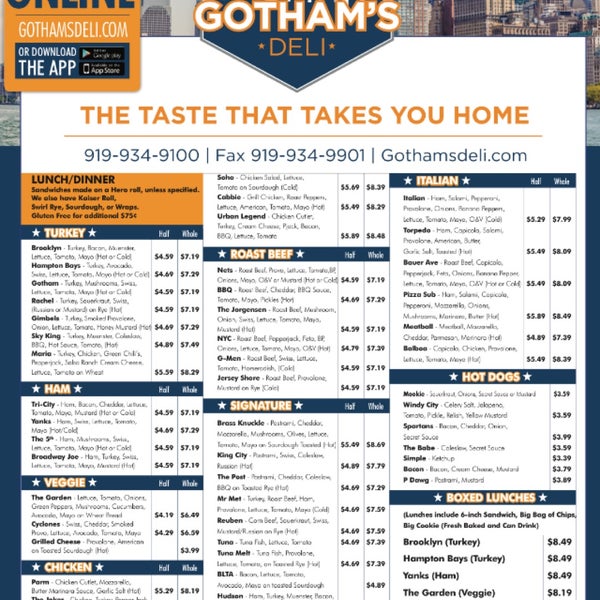 Gotham's Deli - 224 E Market St
