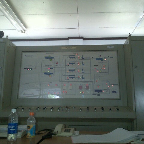 Ruang Control Room Babat II - Instalasi Air Babat.