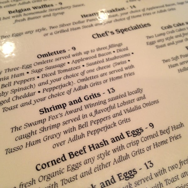 Swamp Fox Restaurant & Bar - Southern / Soul Food Restaurant in Charleston