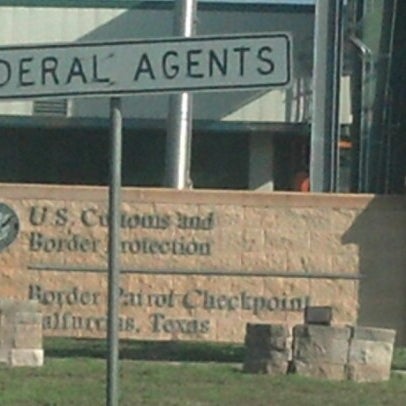 US Border Patrol Interior Checkpoint - Encino, TX