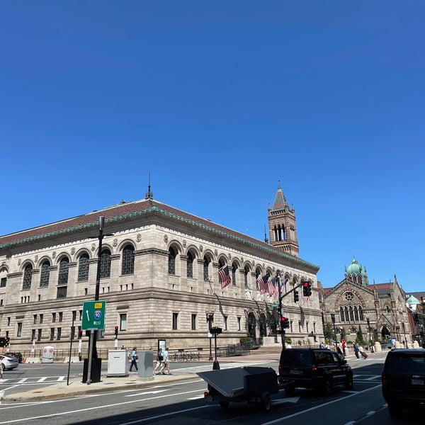 Boston Public Library - Leventhal Map Center - Back Bay East - 10 tips ...