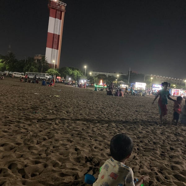 Marina Beach Lighthouse