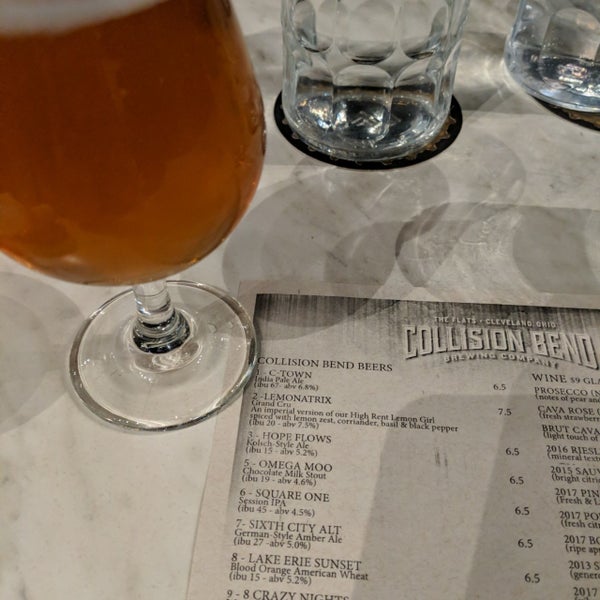 Collision Bend Brewing Company - Brewery in Downtown Cleveland