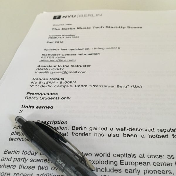 NYU Berlin Academic Center - Kollwitzkiez - Berlin, Berlin