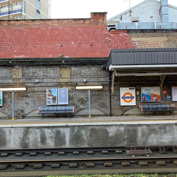 Surrey Quays Railway Station (SQE) - Surrey Quay - Surrey Quays ...