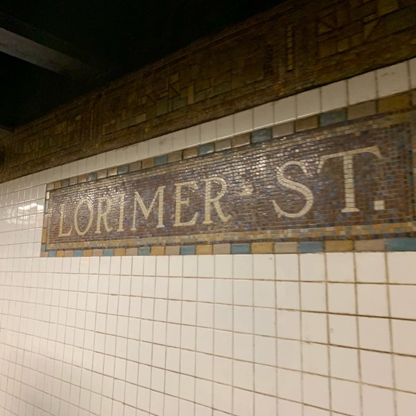 Photos at MTA Subway - Lorimer St (L) - Metro Station in East Williamsburg