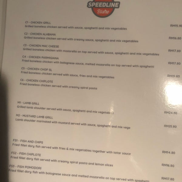 Speedline Bistro - Café