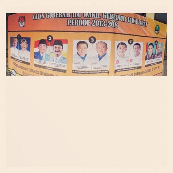 KPU Prov. Jabar - Bandung, Jawa Barat