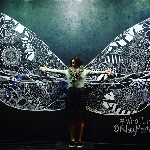 Kelsey Montague Art: What Lifts You - Street Art