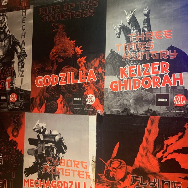 Godzilla é destaque em restaurante temático da Eat Asia! – Angelotti ...