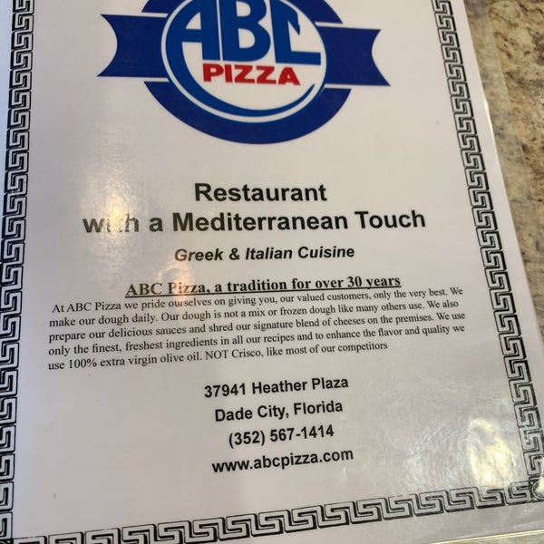 Photos at ABC Pizza - Dade City, FL