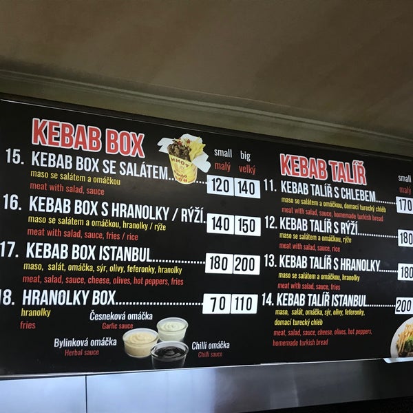 Istanbul Kebab - Nové Město - 28 tips