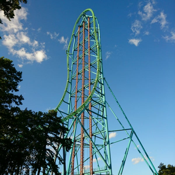 Zumanjaro Drop Of Doom Construction