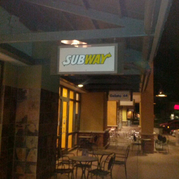 SUBWAY - 3757 S Gilbert Rd Ste 109