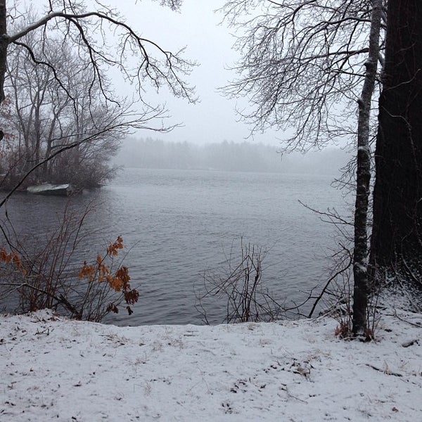 Turner Reservoir - Trail in Rumford