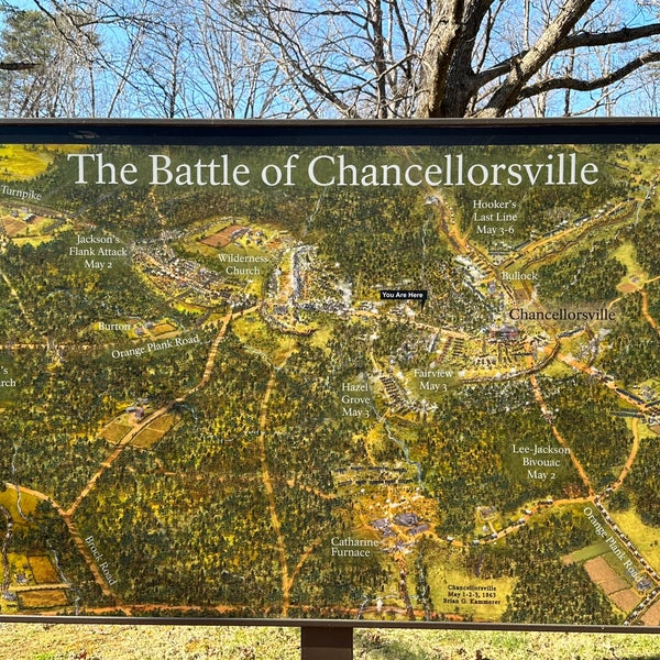 Chancellorsville Battlefield Visitor Center - 9001 Plank Rd