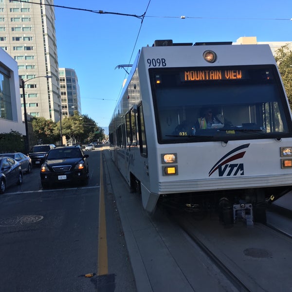 VTA Convention Center Light Rail Station - Light Rail Station in ...