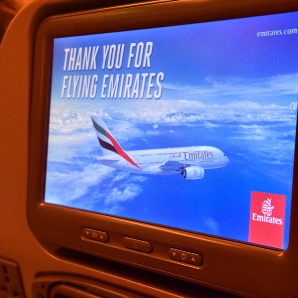 Emirates Flight EK 384 BKK-HKG - Plane in Bang Phli