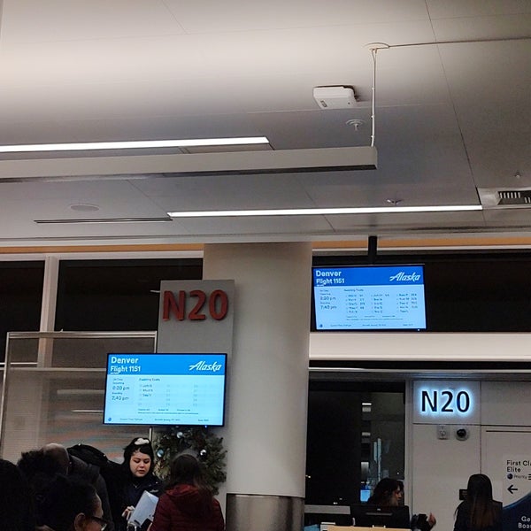 Gate N20 - SeaTac, WA