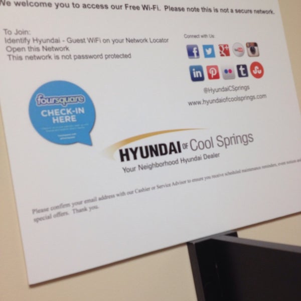 Hyundai Of Cool Springs - 6 tips from 151 visitors