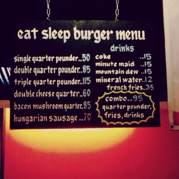 Eat Sleep Burger - Burger Joint in Las Piñas City
