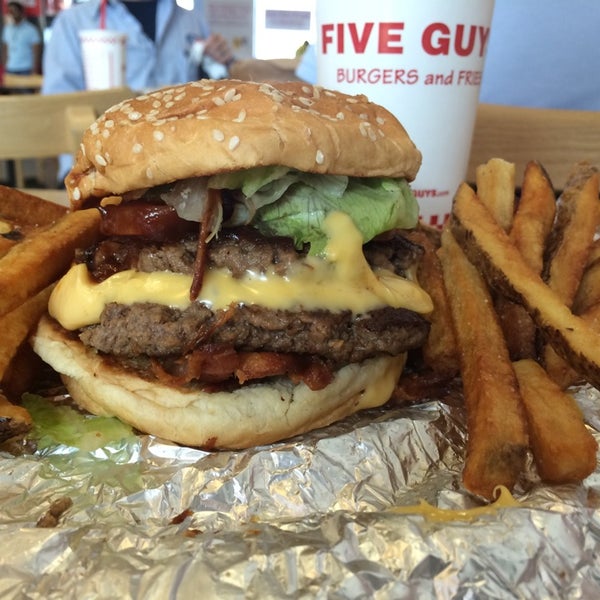 Five Guys (Now Closed) - CUF - 15 tips