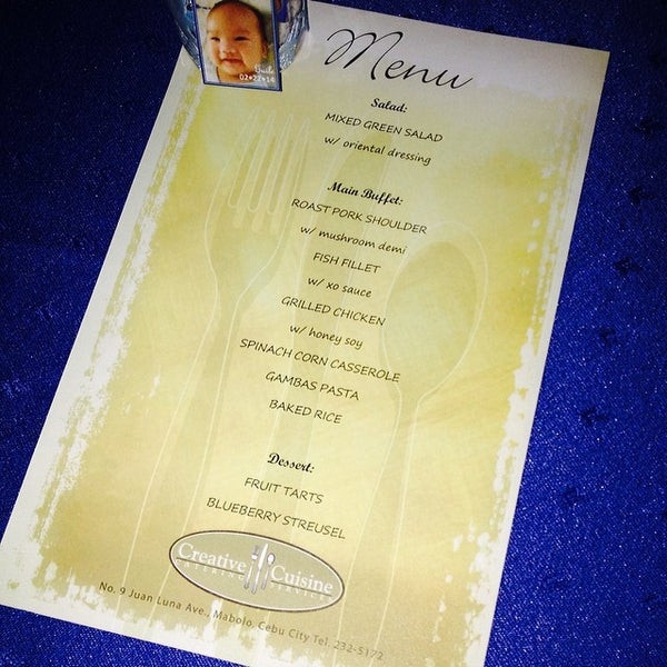 Creative Cuisine Catering Services - Office in Cebu City